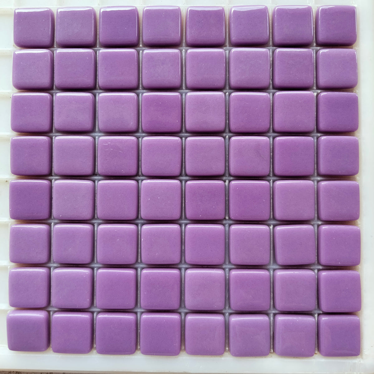 12mm Purple??¨Gloss Mosaic Tiles sheeted tile – Kismet Mosaic