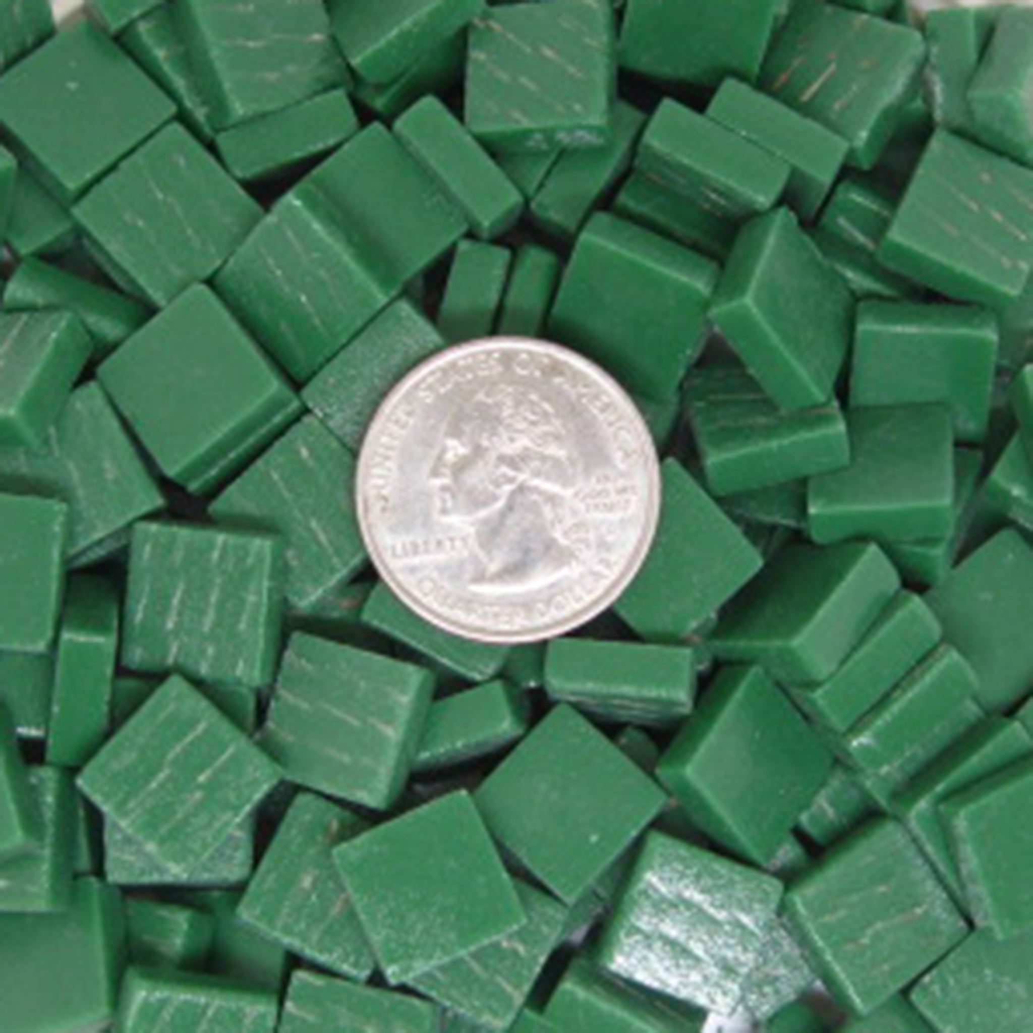 12mm Grass Green Matte Mosaic Tiles – Kismet Mosaic