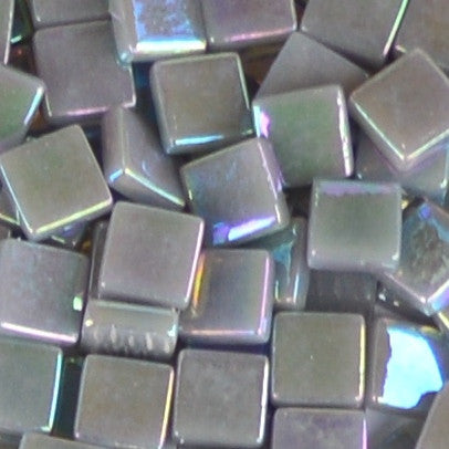 12mm Graphite Iridescent Mosaic Tiles – Kismet Mosaic