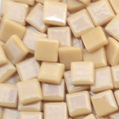 12mm Tan Gloss Mosaic Tiles – Kismet Mosaic